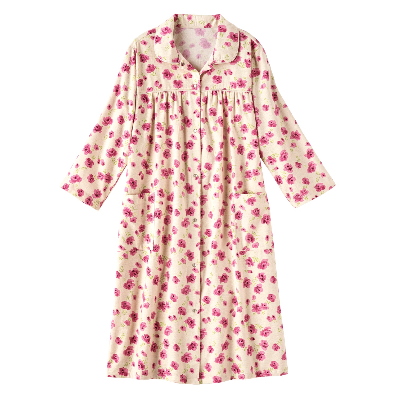 Cozy Flannel Duster | Carol Wright