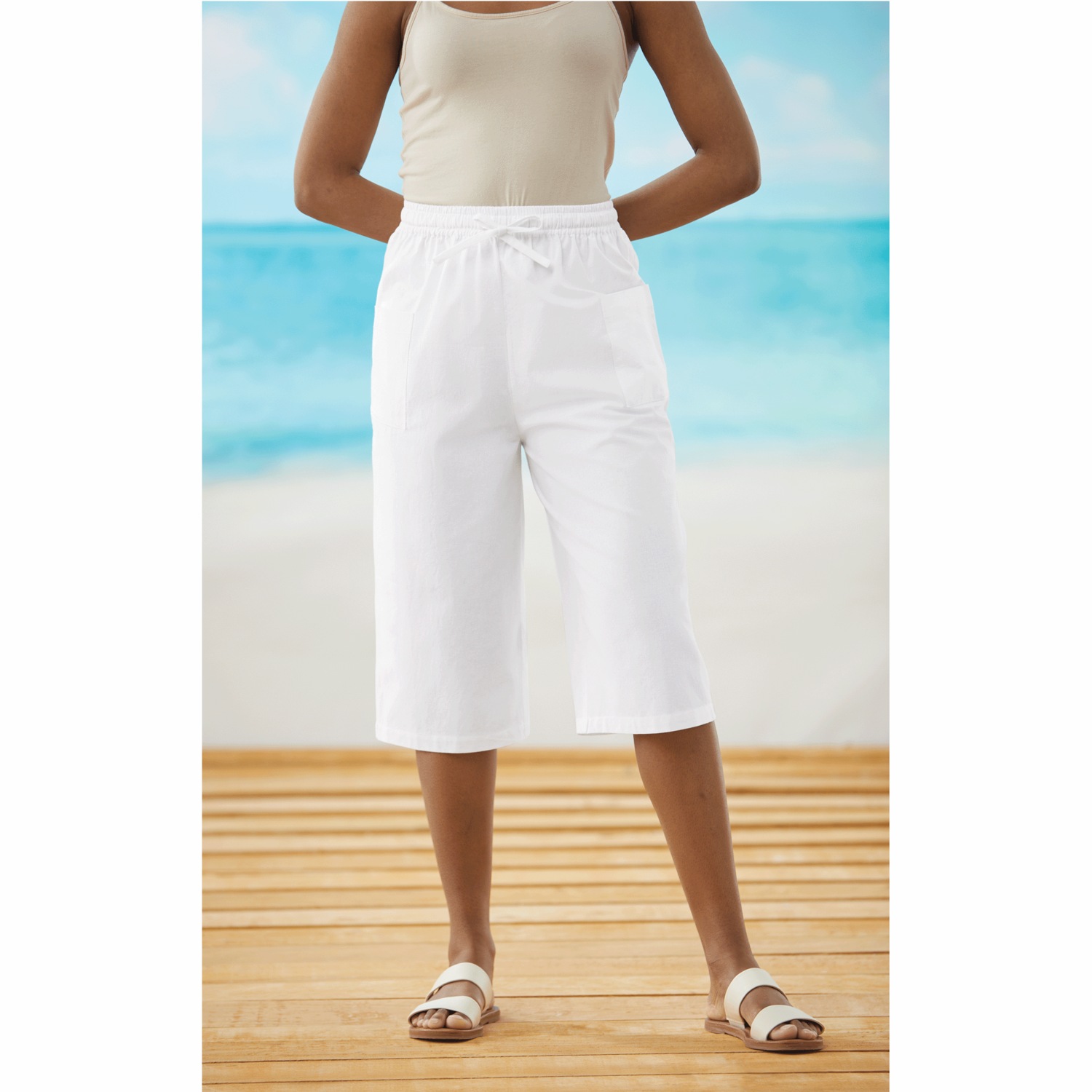 Easy Pull-On Capri | Carol Wright