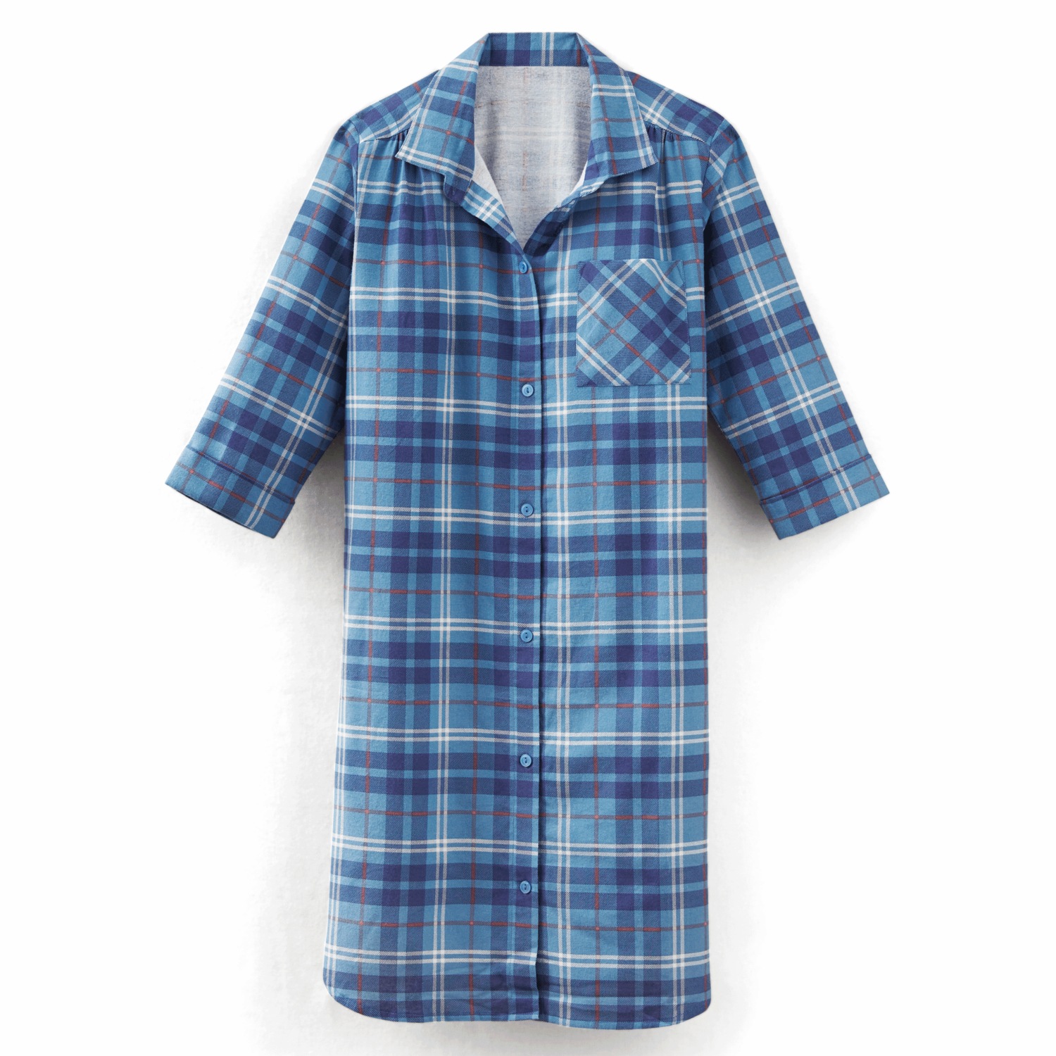 Printed Flannel PJs or Nightshirt | Carol Wright