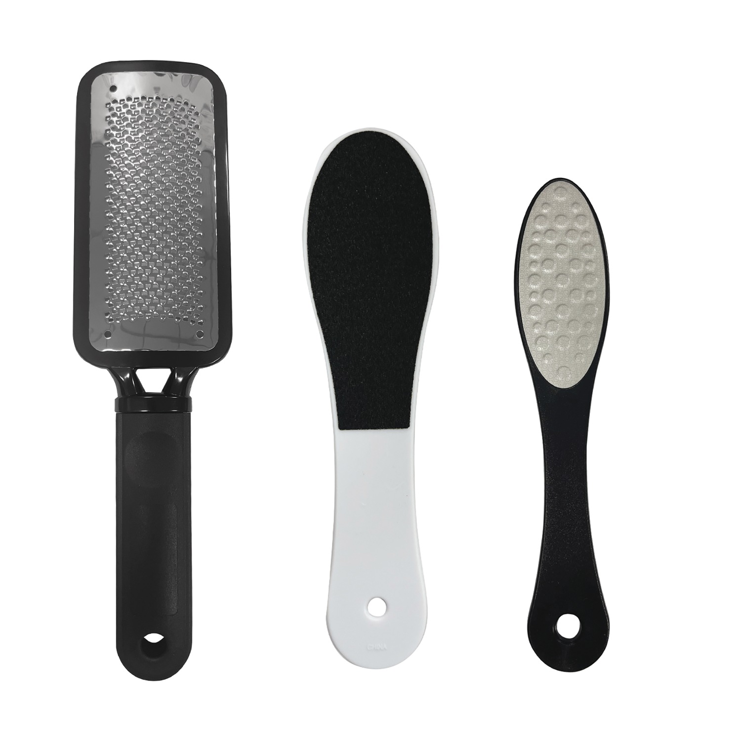 3-Piece Pedicure Foot File Set with Bag | Carol Wright