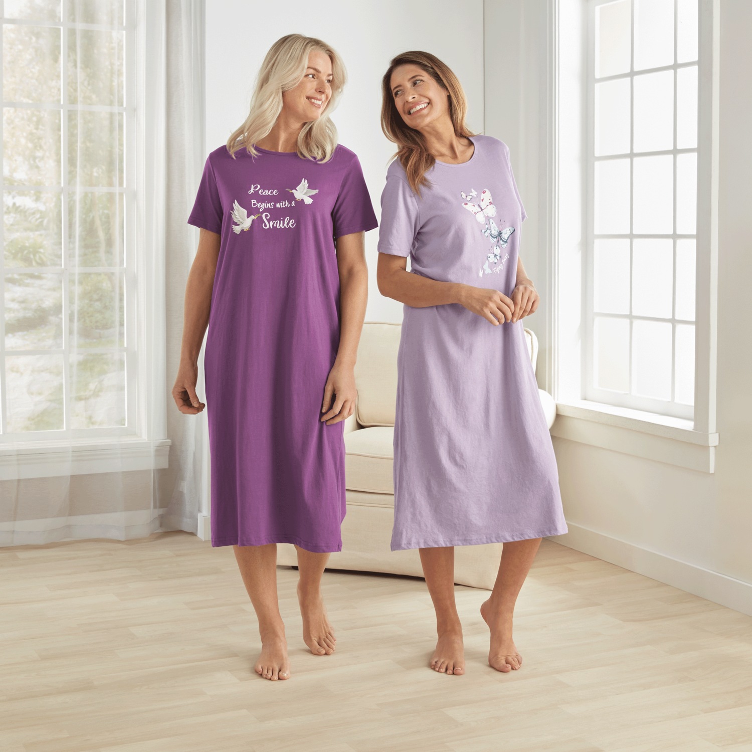 2-Pack Nightshirts | Carol Wright