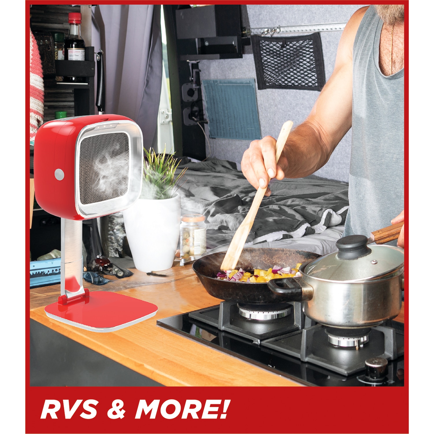 Voom Air Vac Portable Range Hood | Carol Wright