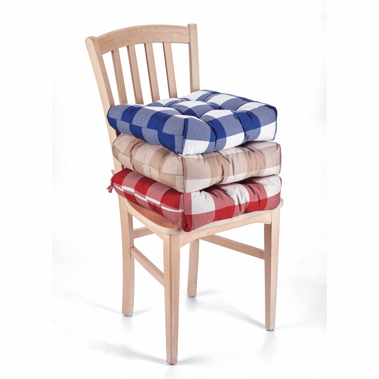 Buffalo Check Chair Pad | Carol Wright