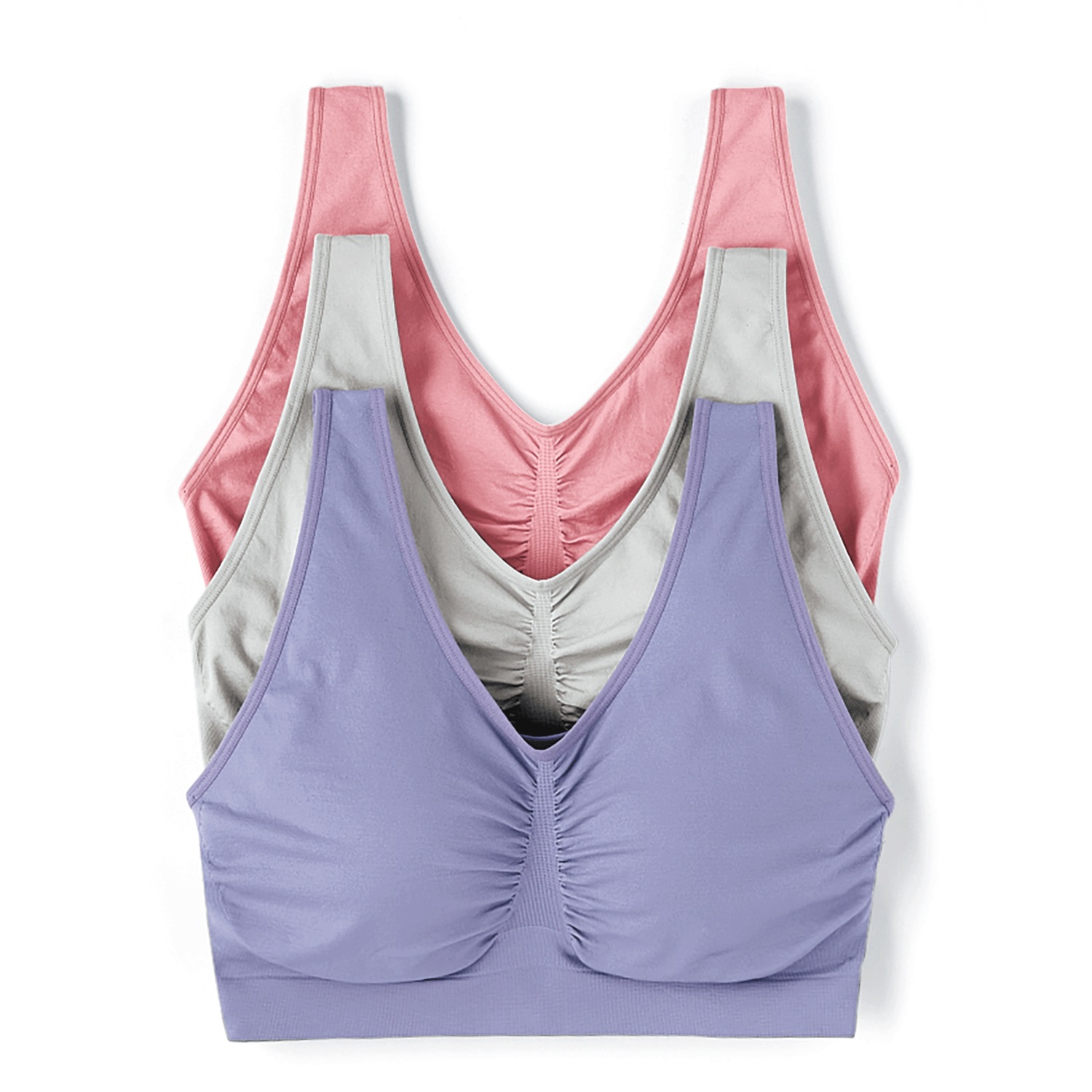 3-Pack Comfort Bras | Carol Wright
