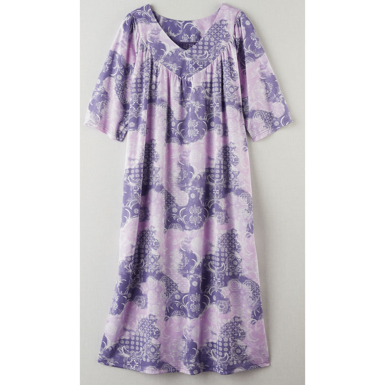 Border Print Long Lounger | Carol Wright