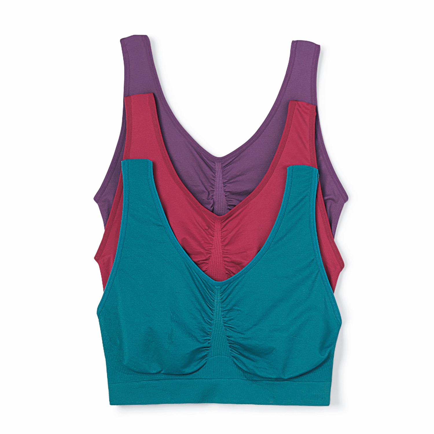 3-Pack Comfort Bras | Carol Wright