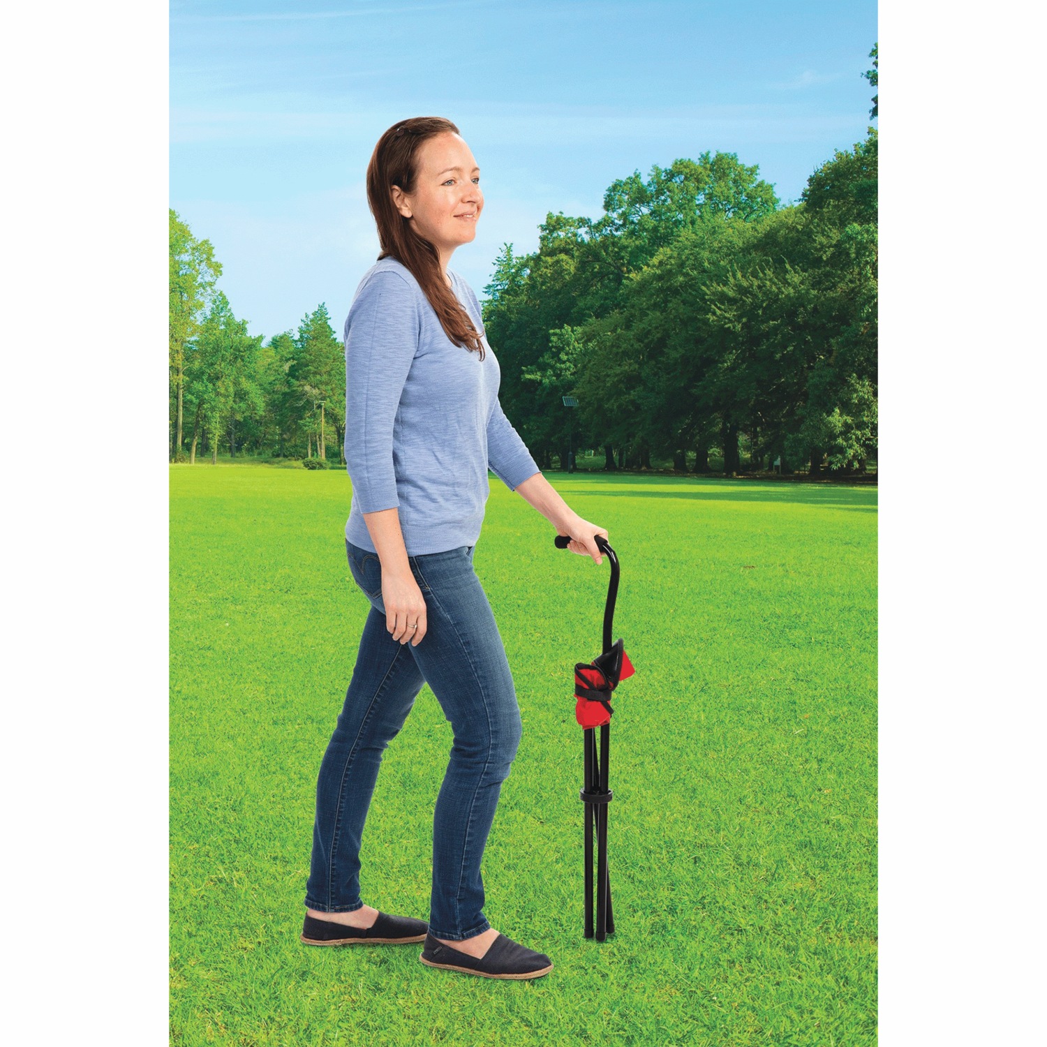 Walking Cane Seat | Carol Wright
