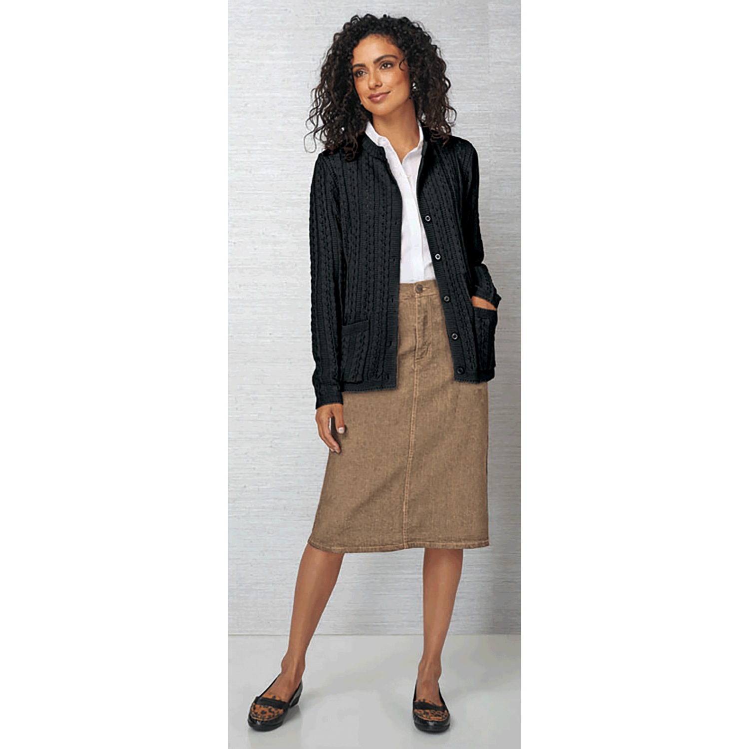 Cable Knit Cardigan | Carol Wright