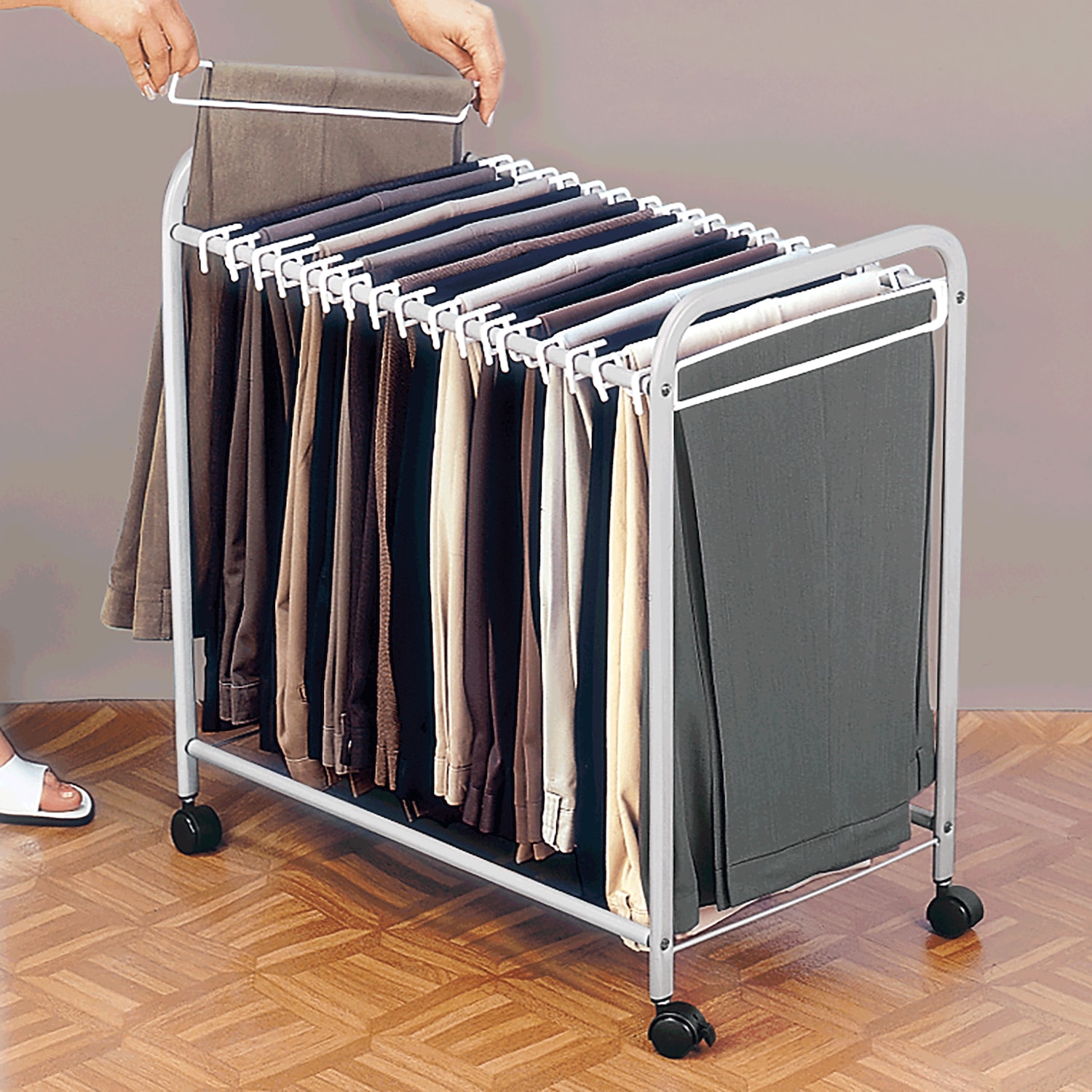 Rolling Pants Trolley | Carol Wright