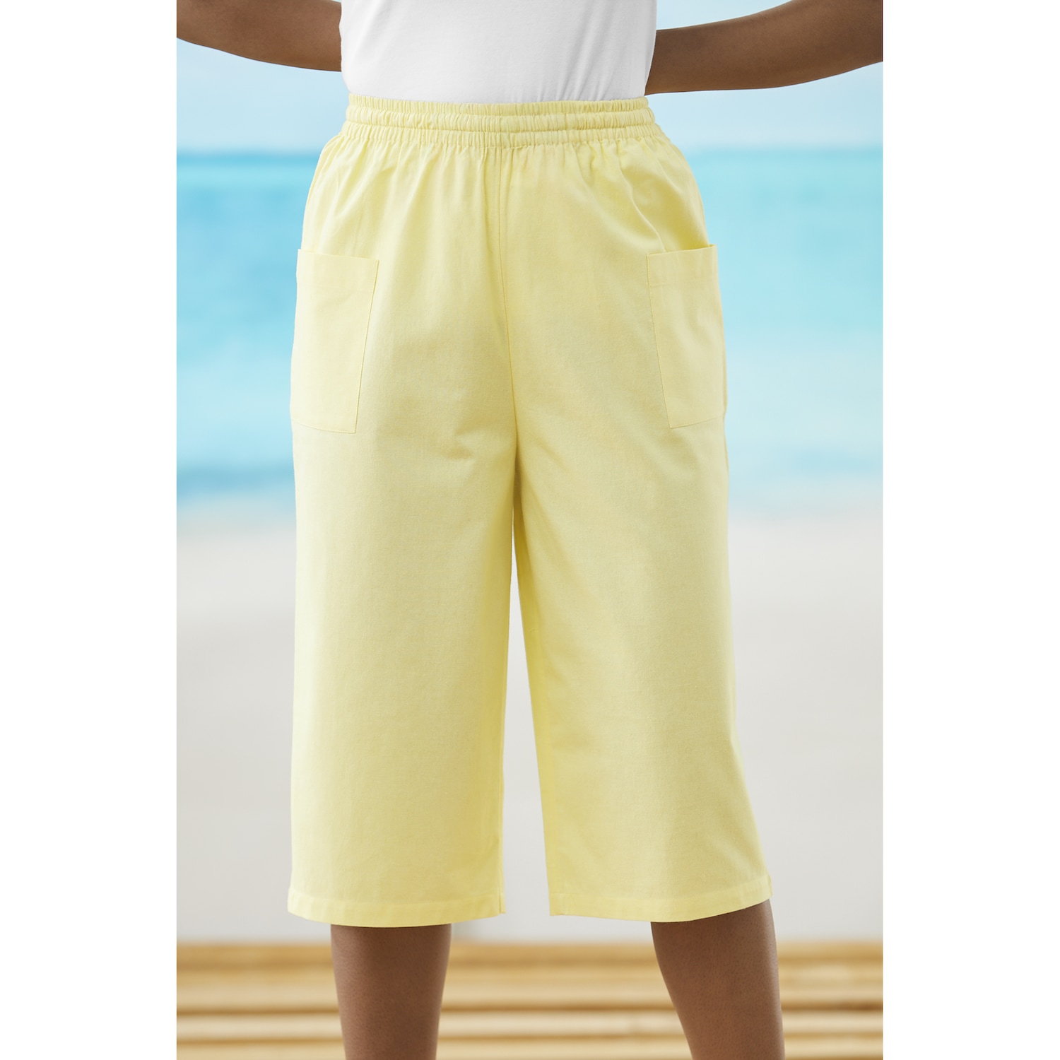 Easy Pull-On Capri | Carol Wright