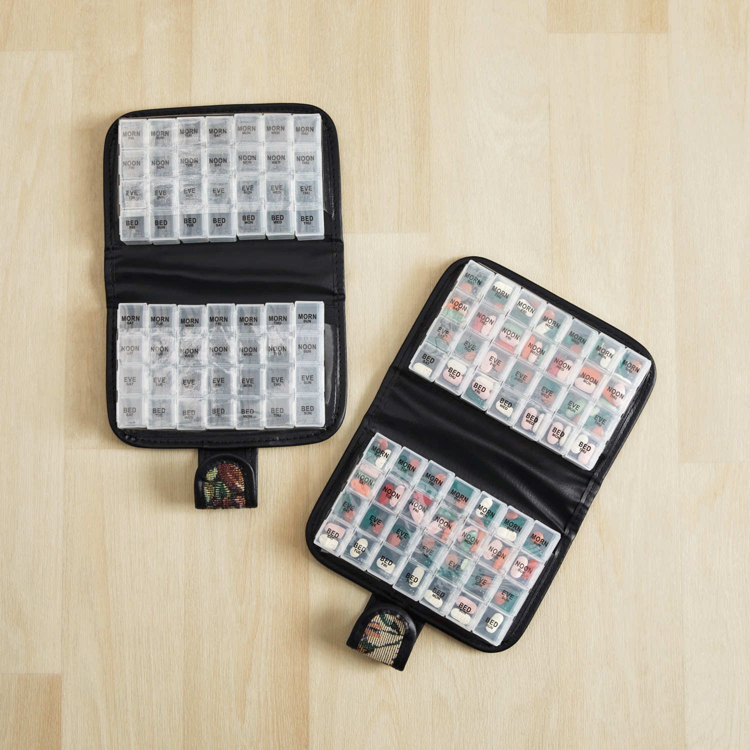 Fabric Daily Pill Holder | Carol Wright