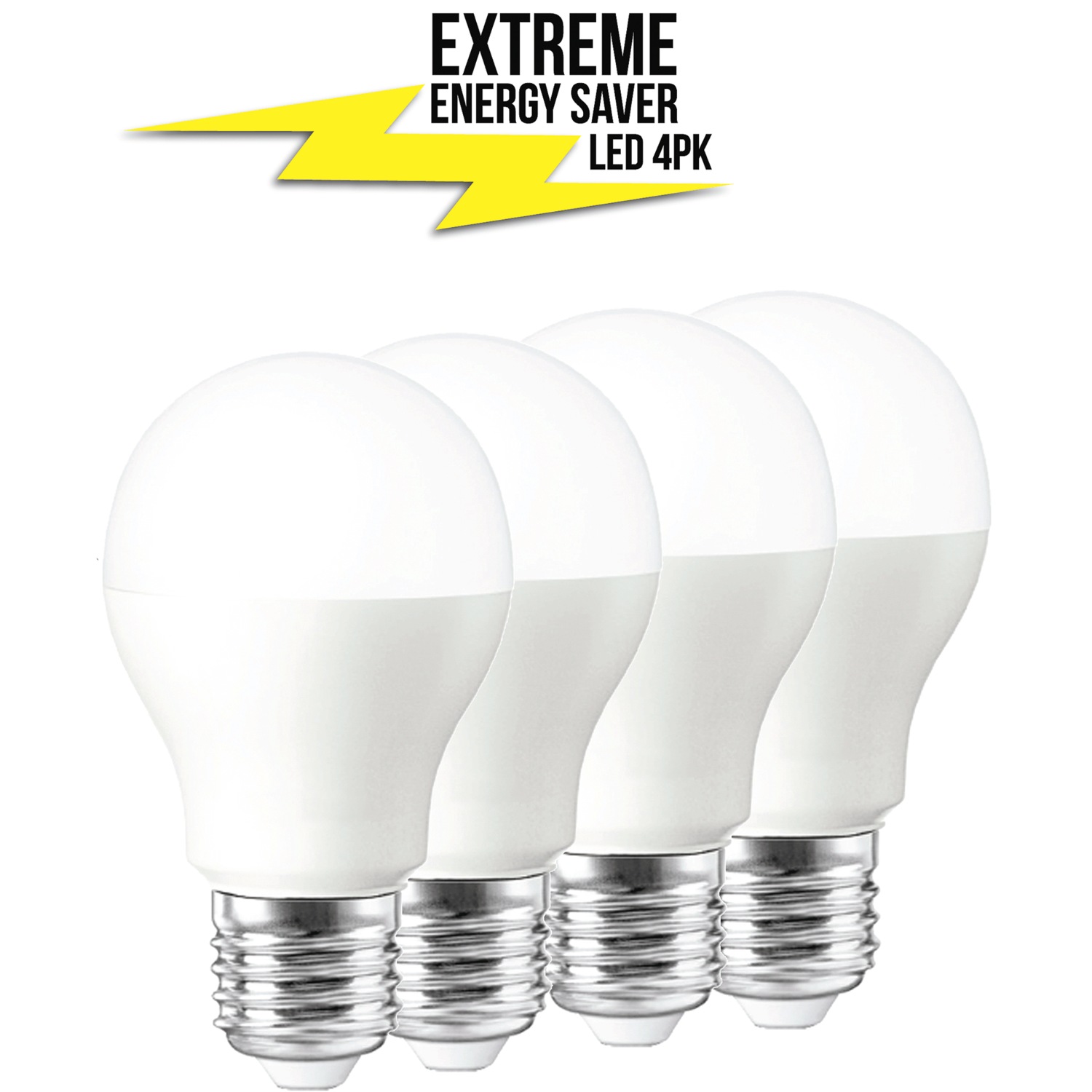 Extreme Energy-Saver LED Bulbs 4 Pack | Carol Wright