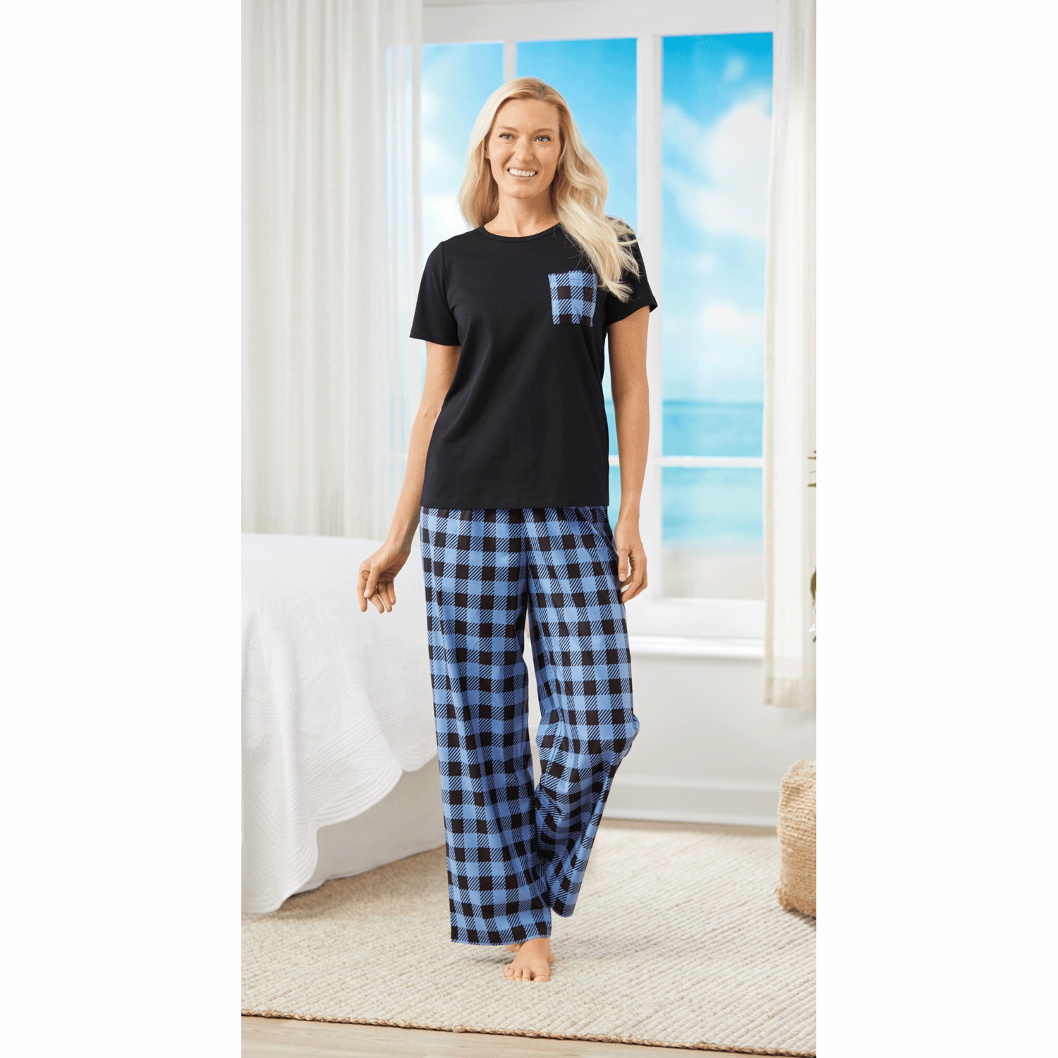 3-pc. Plaid PJ Set | Carol Wright