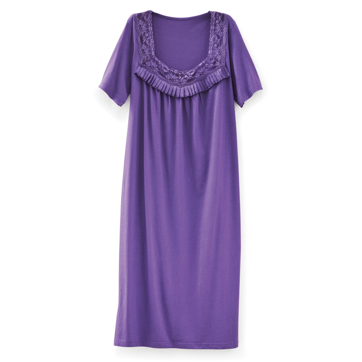 Cotton Knit Gown | Carol Wright