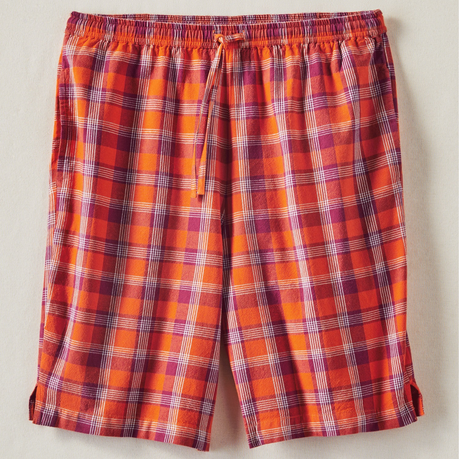 Plaid Walking Shorts | Carol Wright
