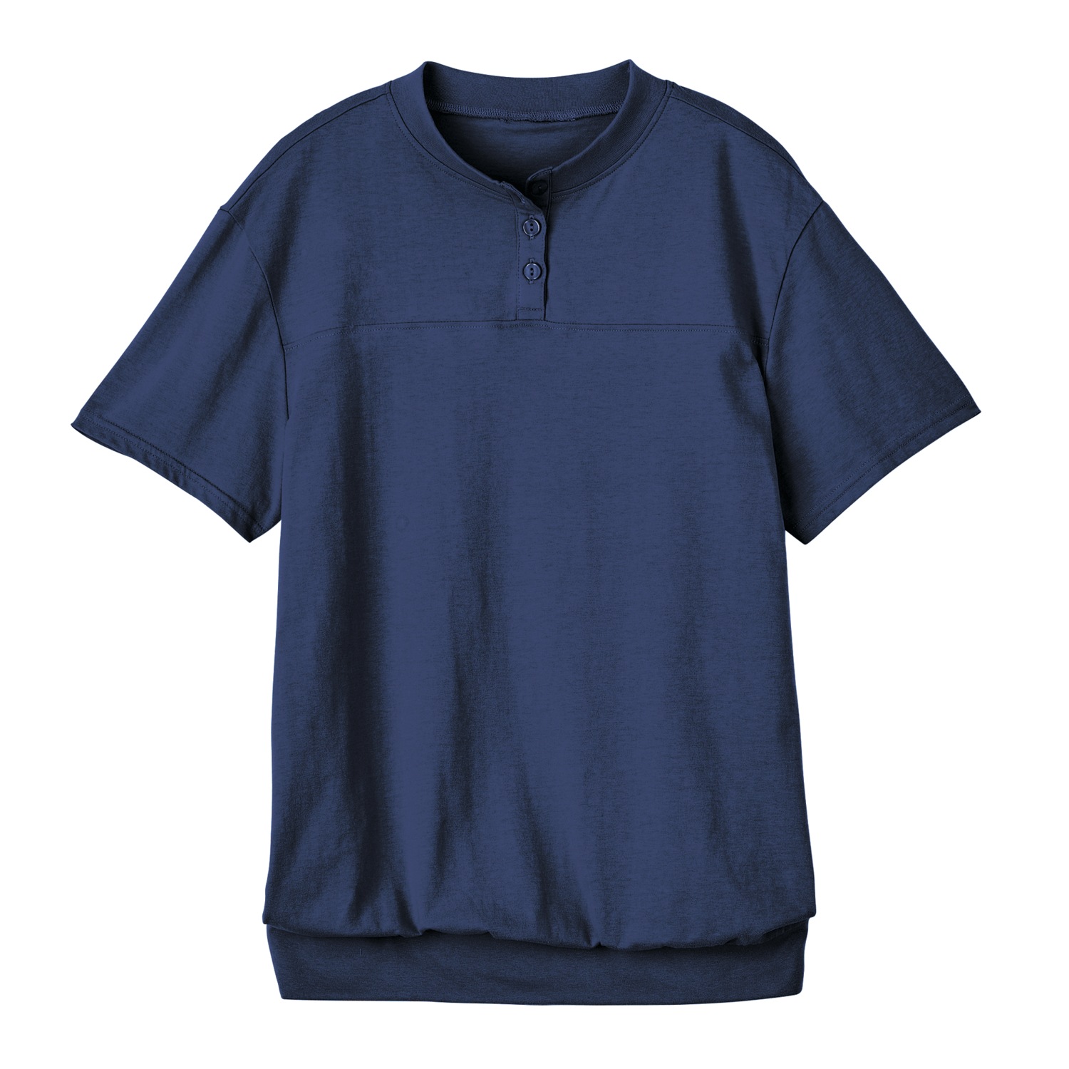 Banded Bottom Henley | Carol Wright