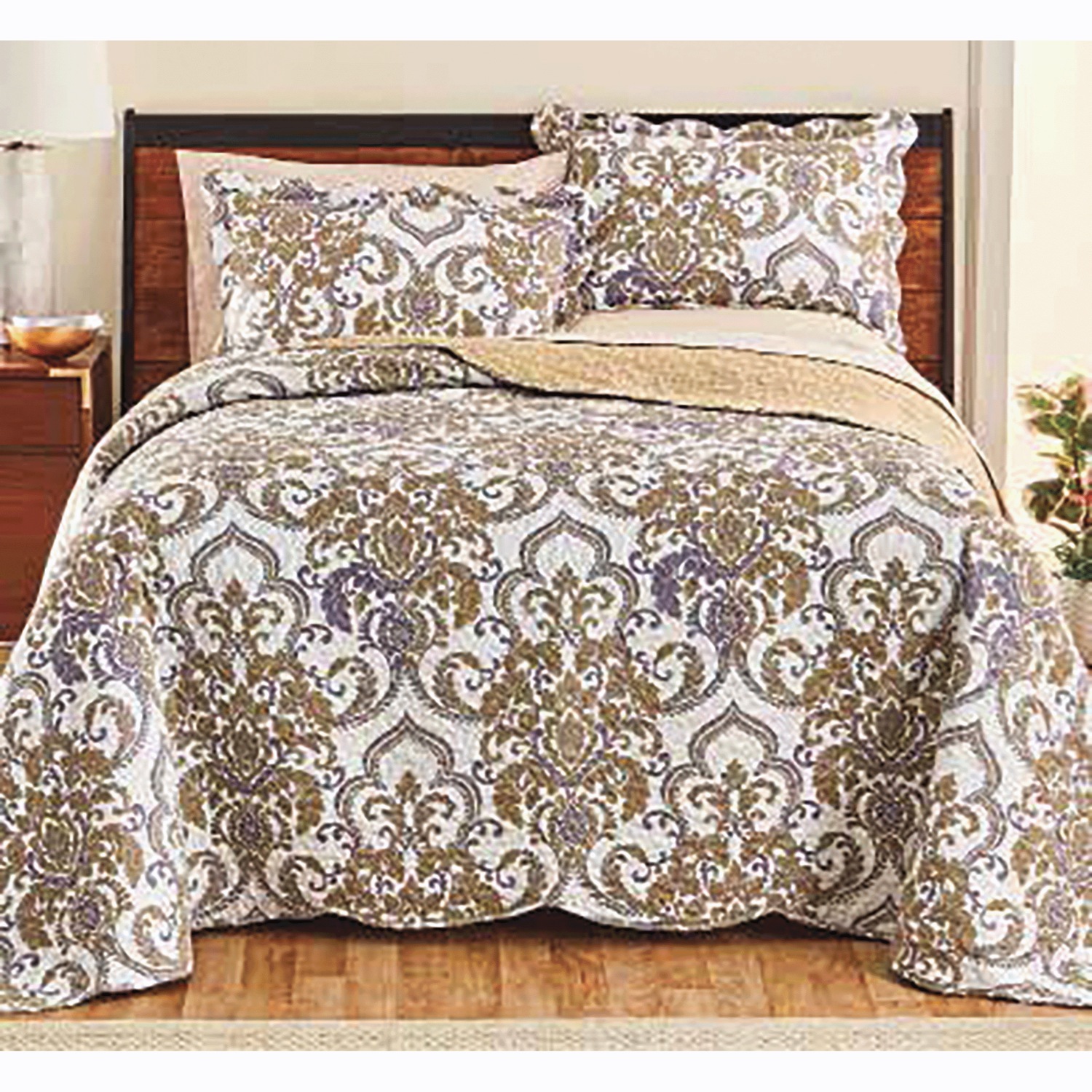 Madie Medallion Bedspread Set | Carol Wright