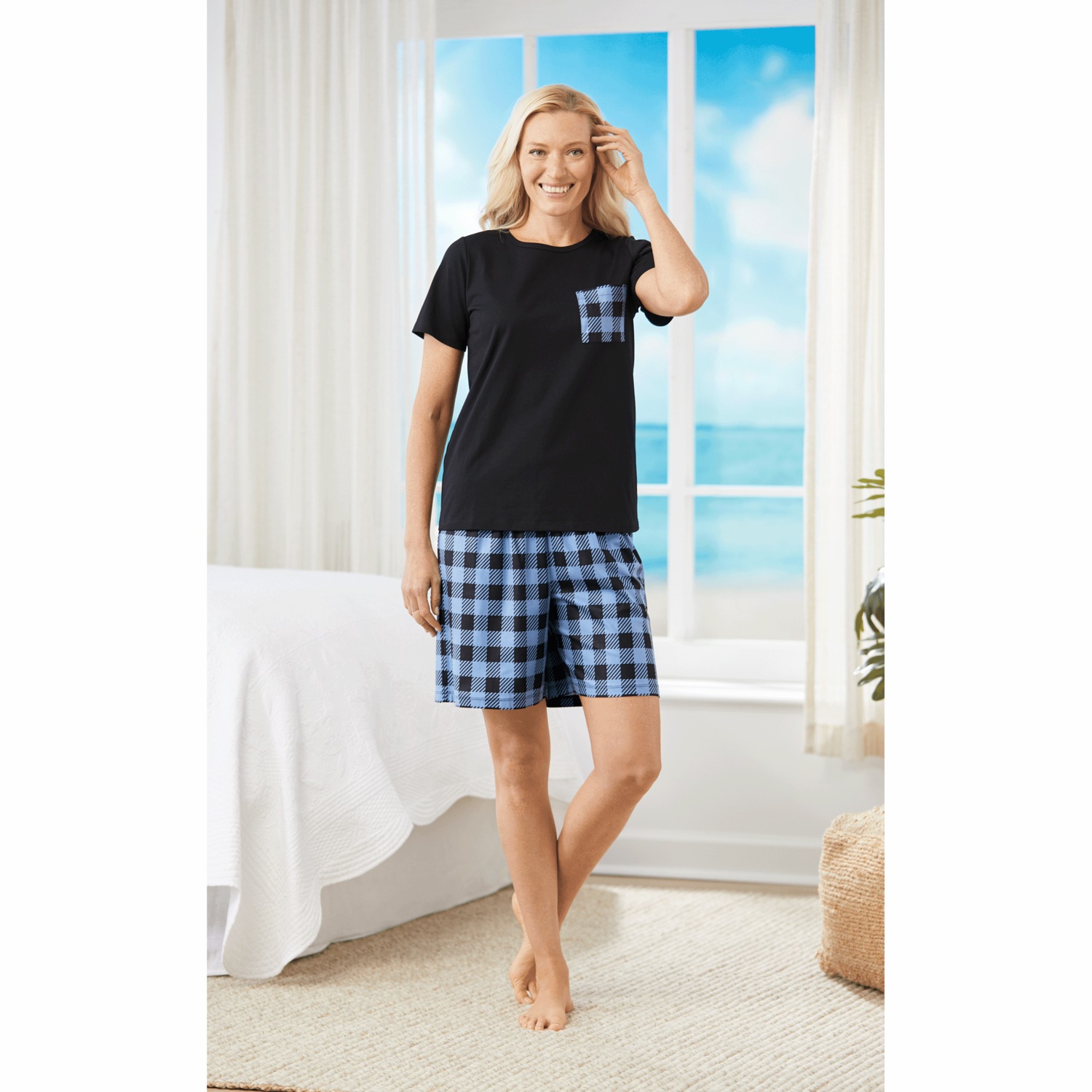 3-pc. Plaid PJ Set | Carol Wright