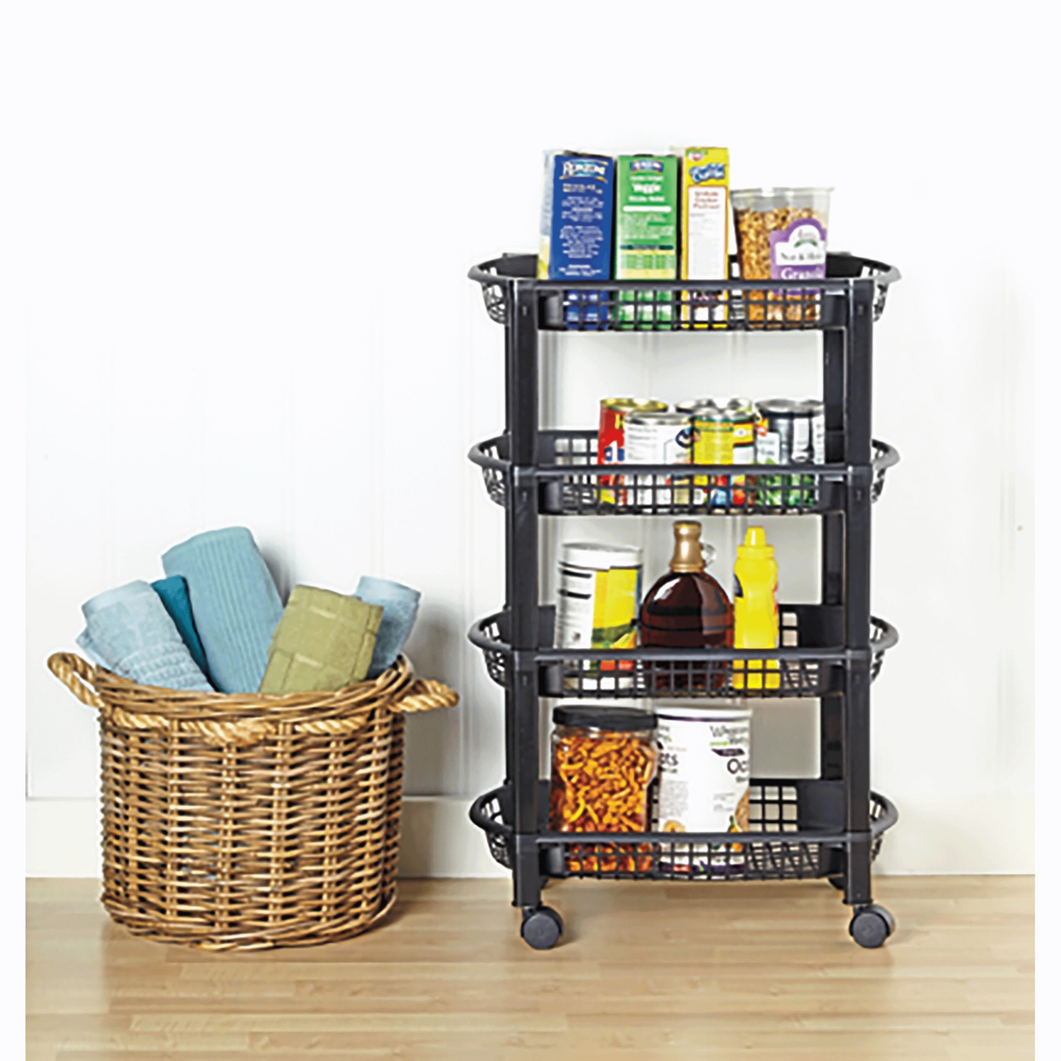 4-Tier Storage Cart | Carol Wright
