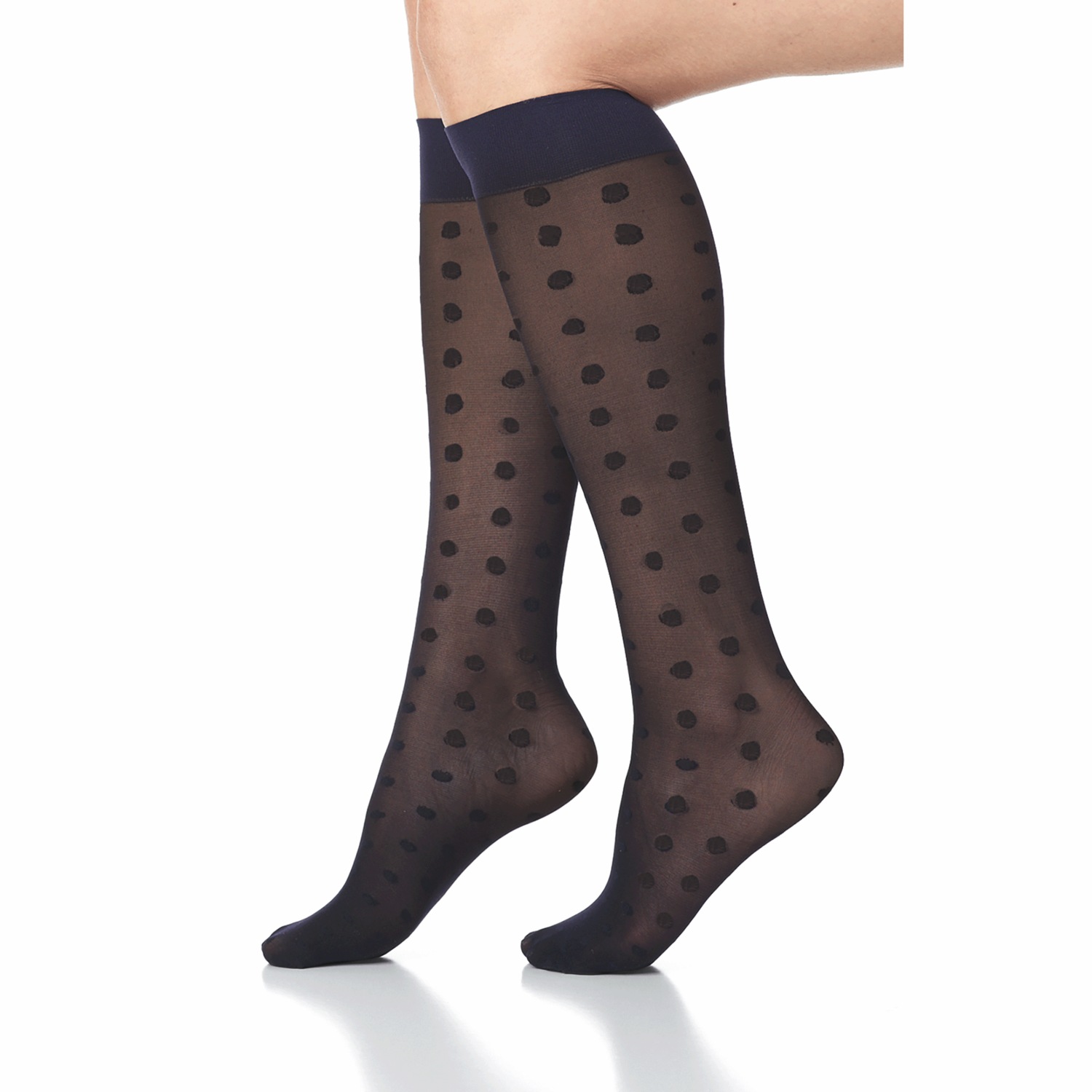 Moderate Compression Textured Knee-High | Carol Wright