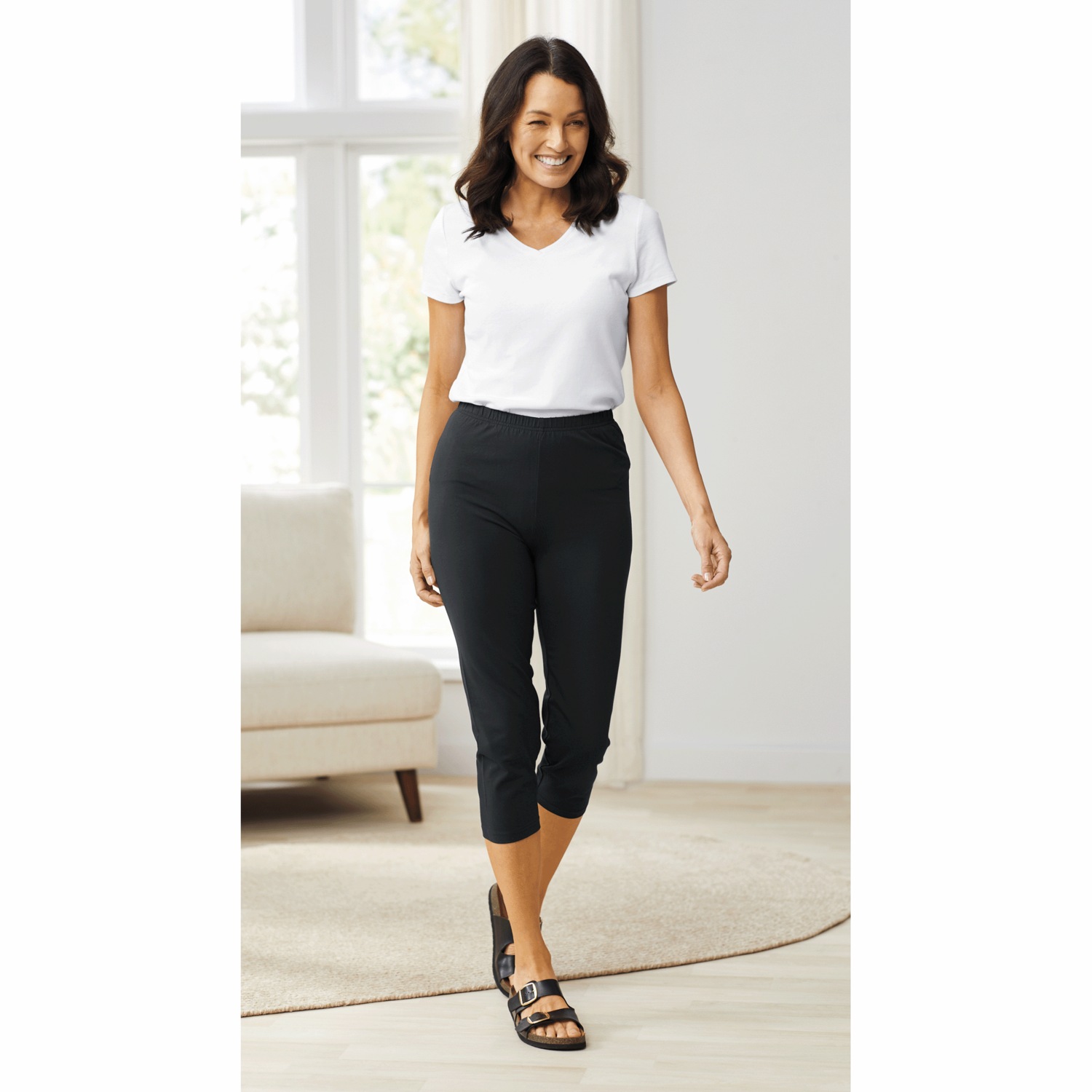 2-Pack Classic & Capri Leggings | Carol Wright