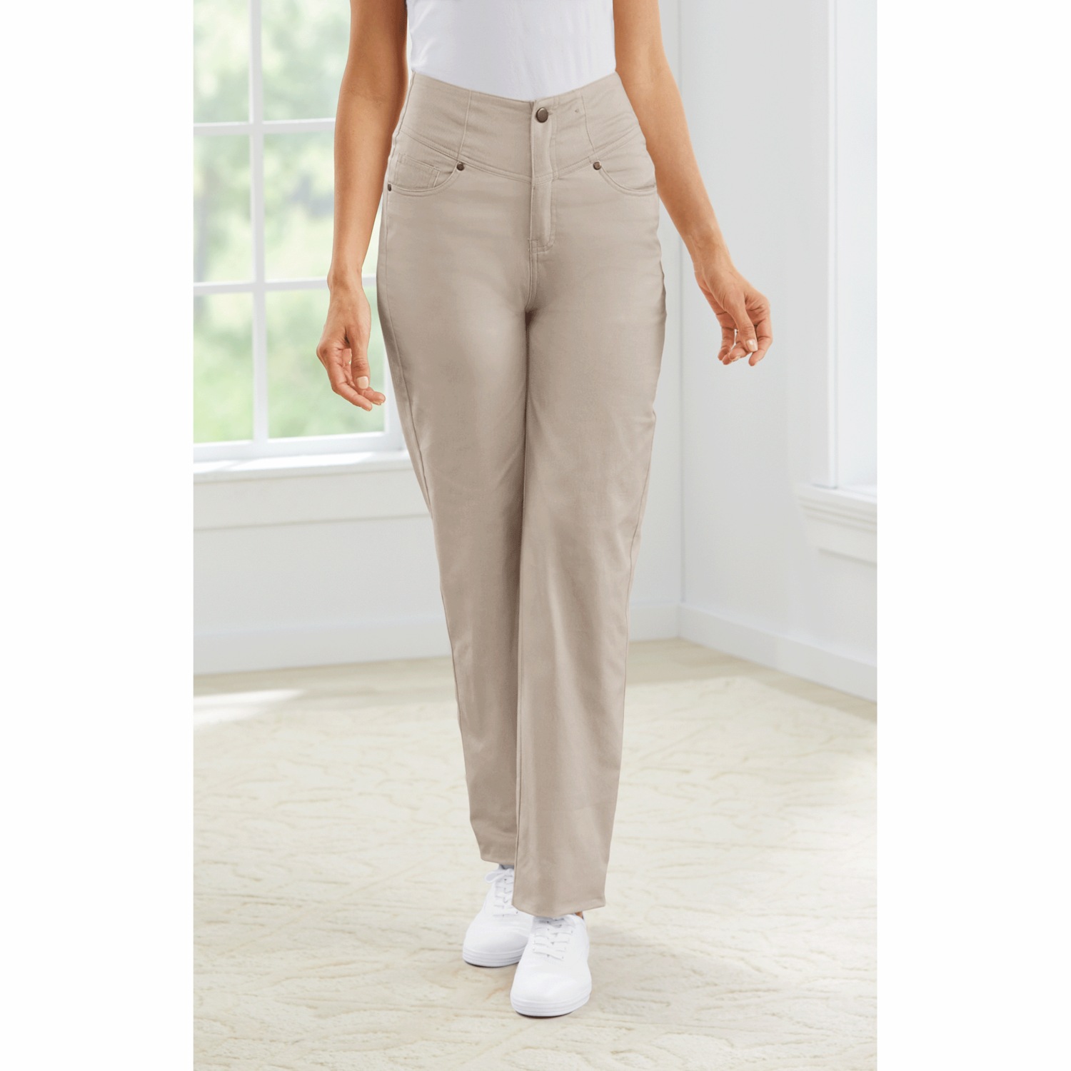 Denim V-Yoke Jeans | Carol Wright