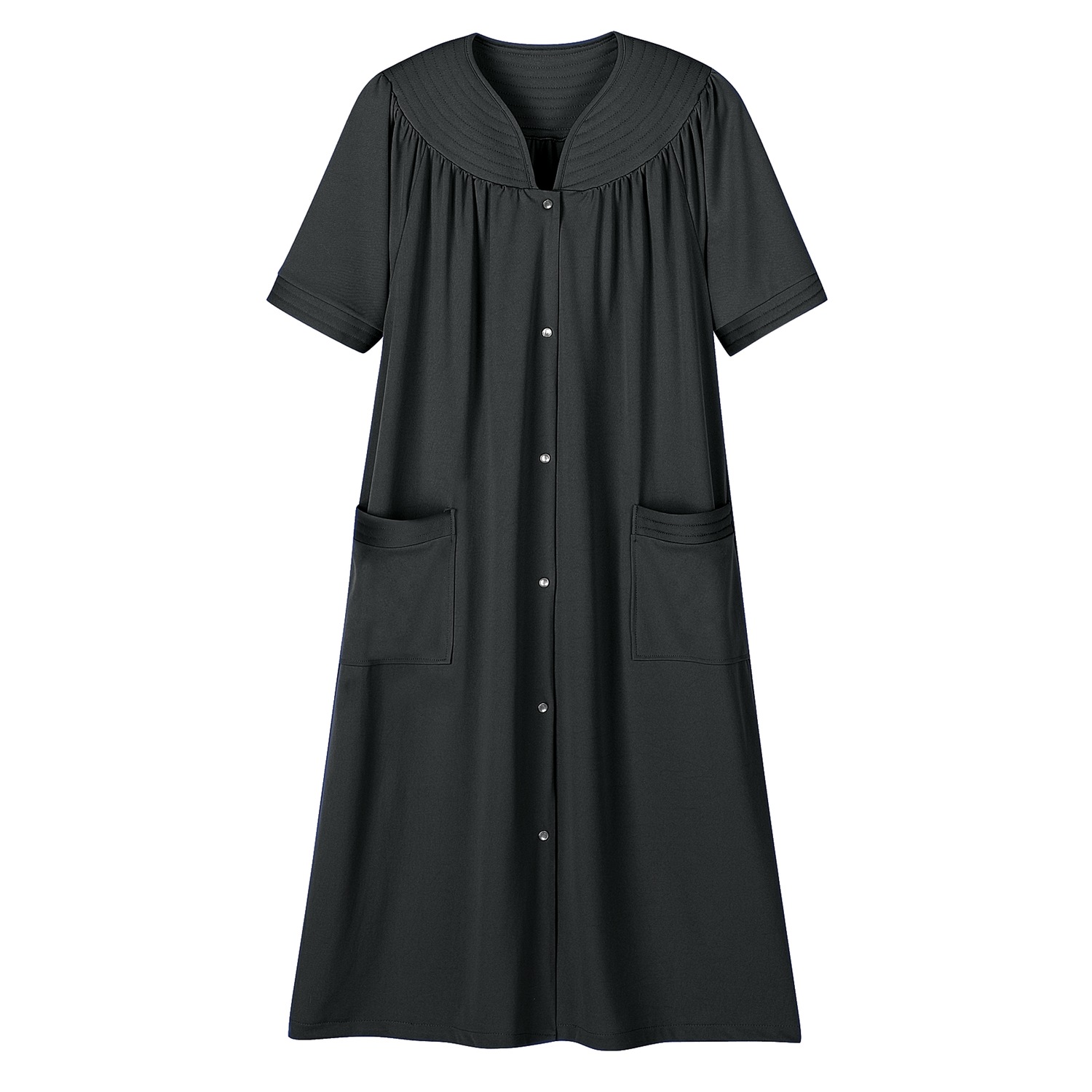 Polyester Snap-Front Duster | Carol Wright