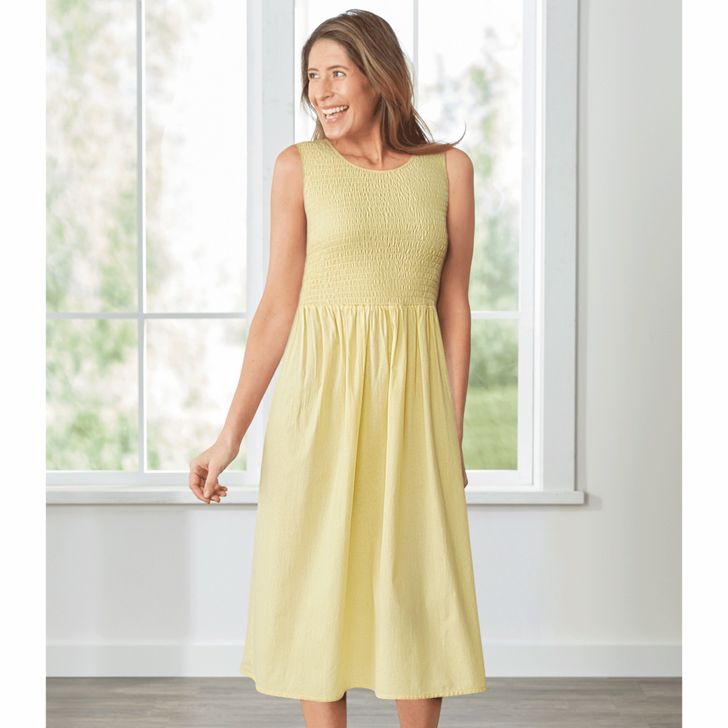 Smocked Bodice Sundress | Carol Wright