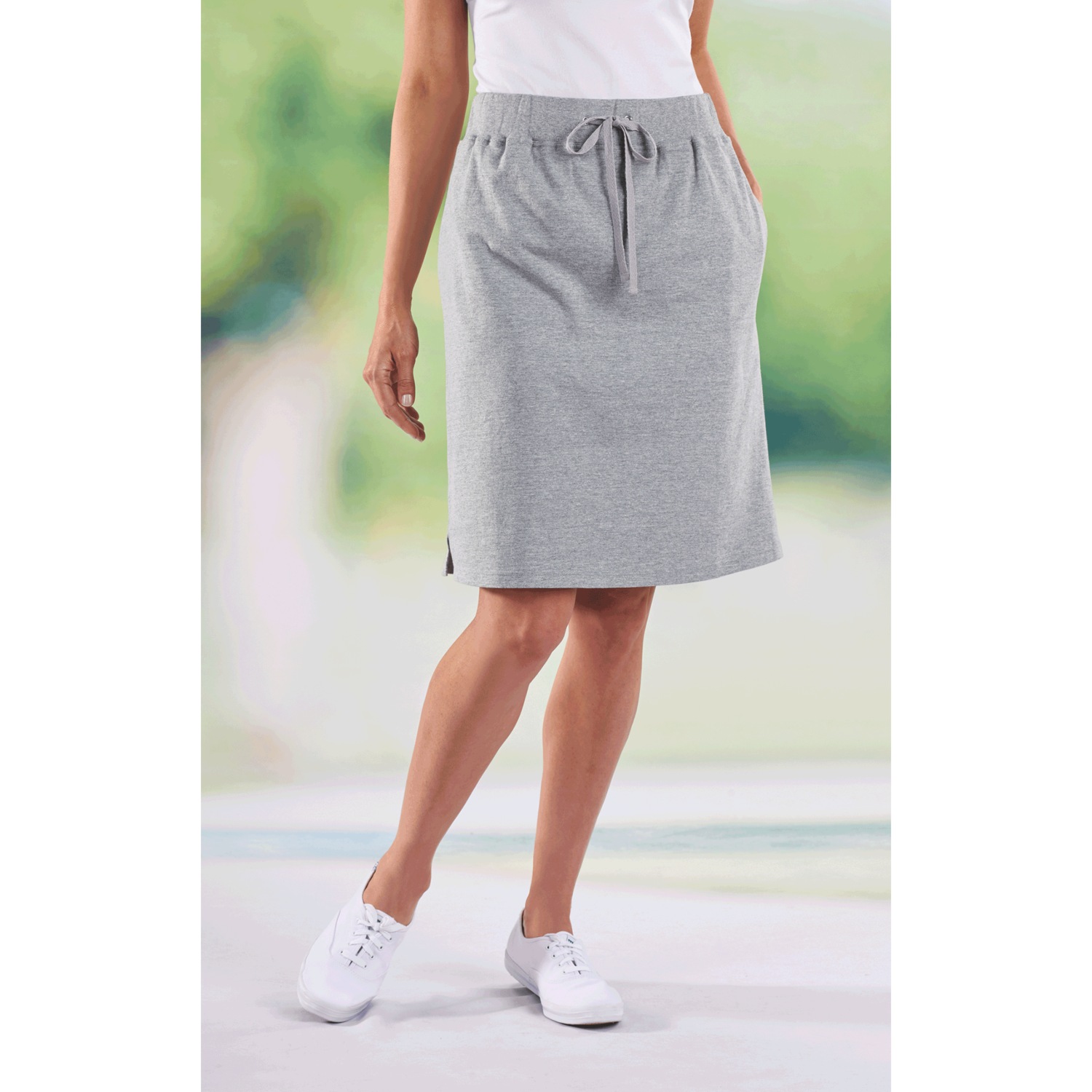 Knit Skort - Solid | Carol Wright