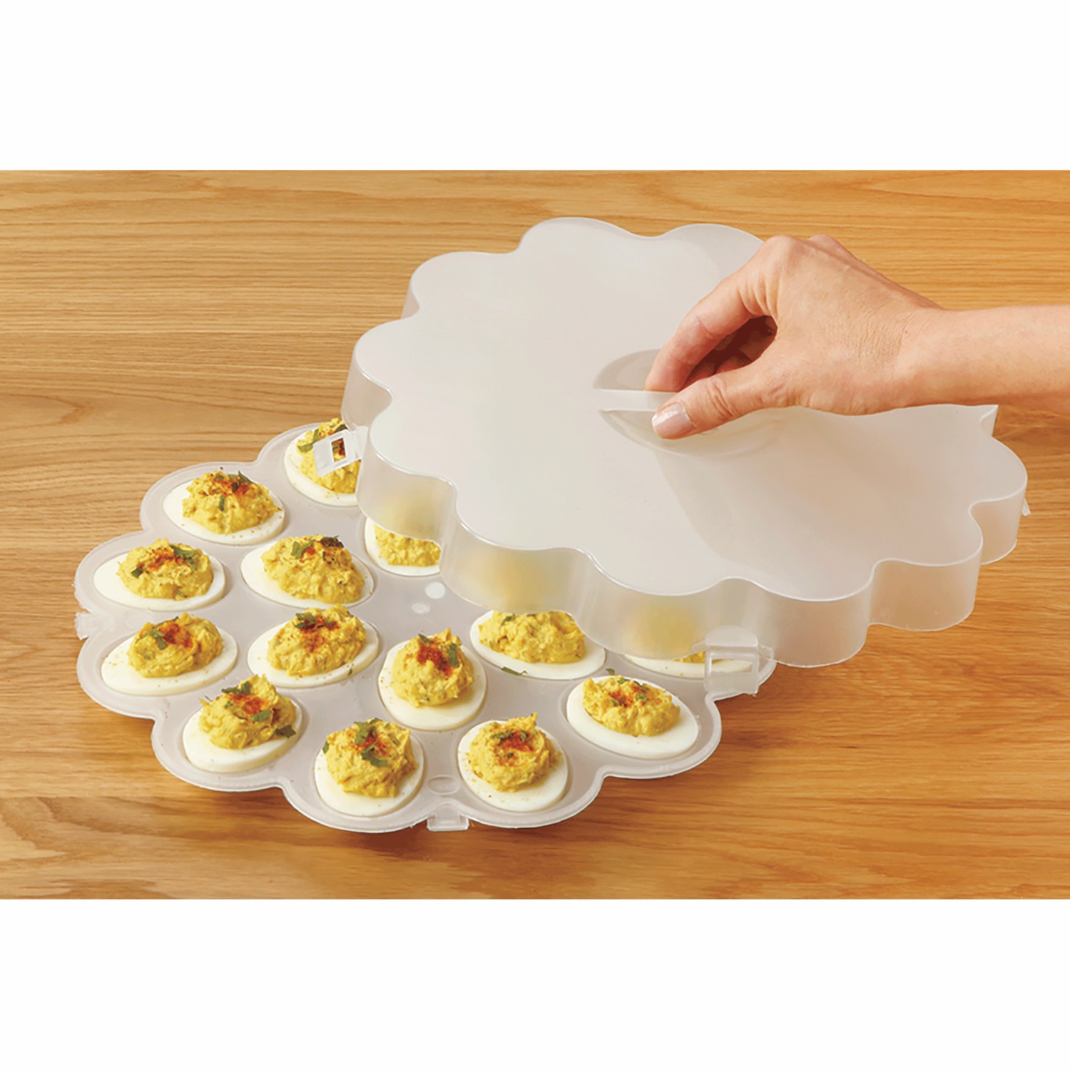Plastic Deviled Egg Tray | Carol Wright