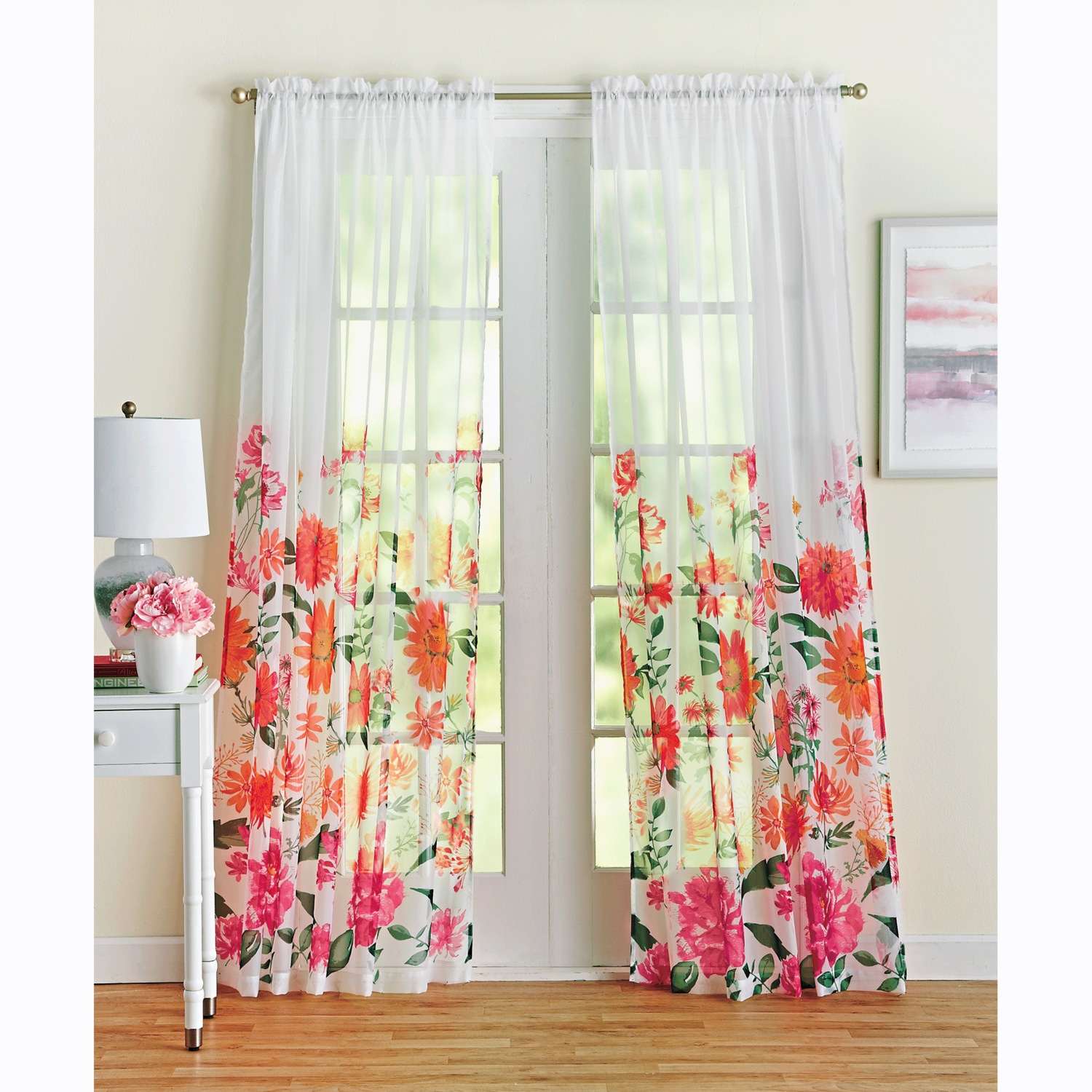Bloom Sheer Window Panel | Carol Wright