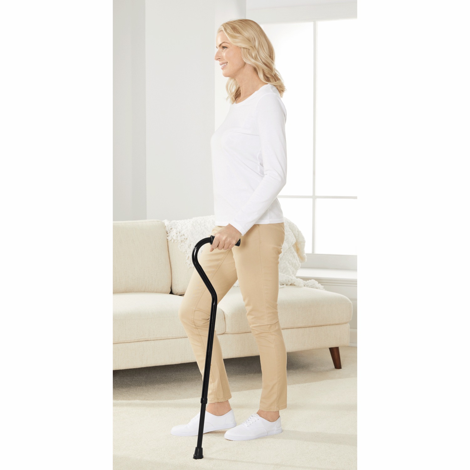 Bariatric Steel Cane | Carol Wright