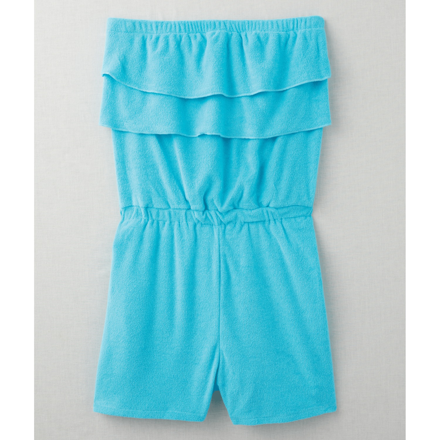 Terry Ruffle Romper | Carol Wright