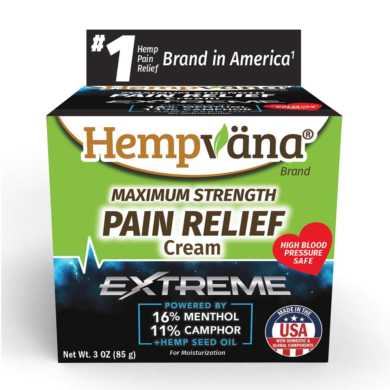 Hempvana Extreme Pain Relief Cream | Carol Wright