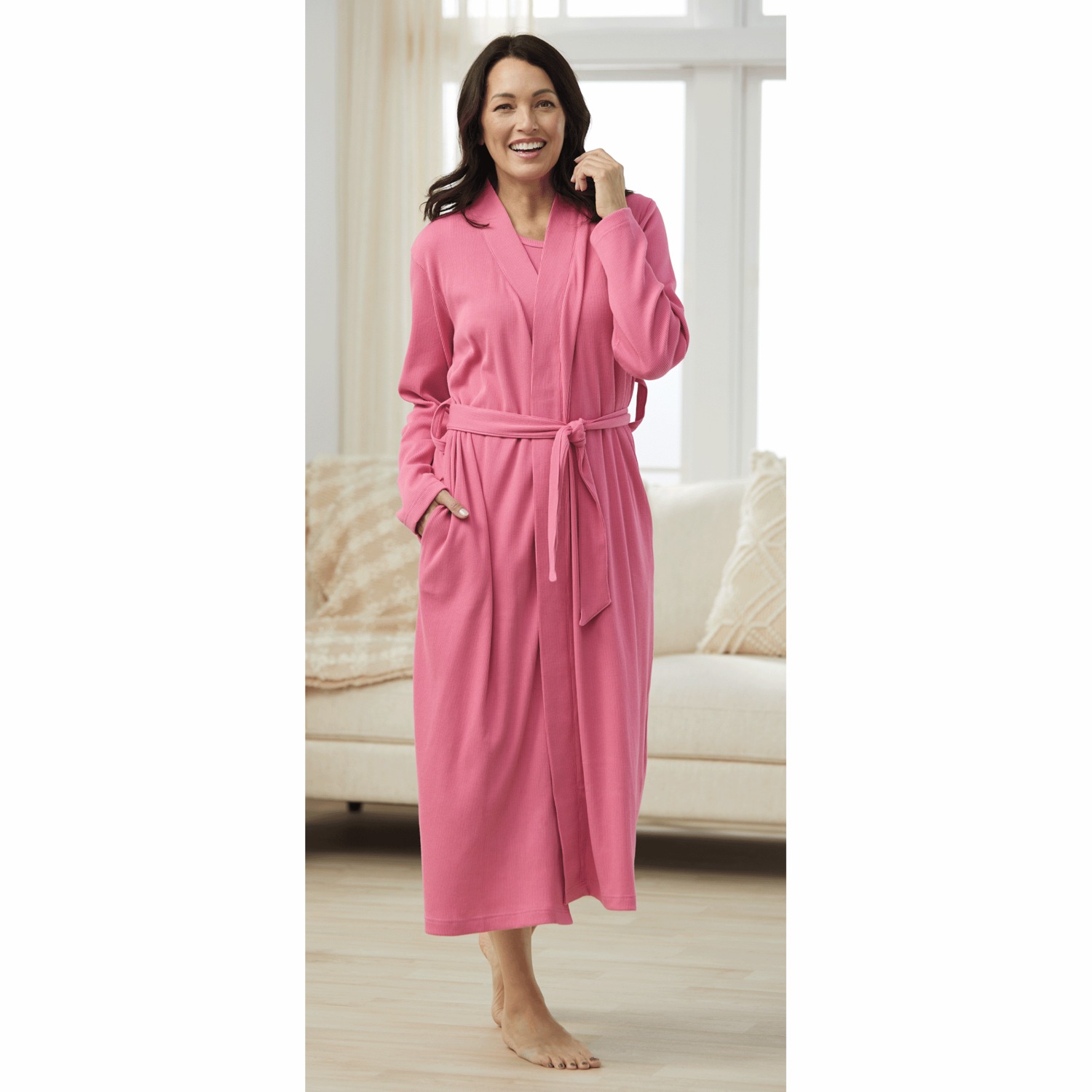 Wide-Rib Robe | Carol Wright