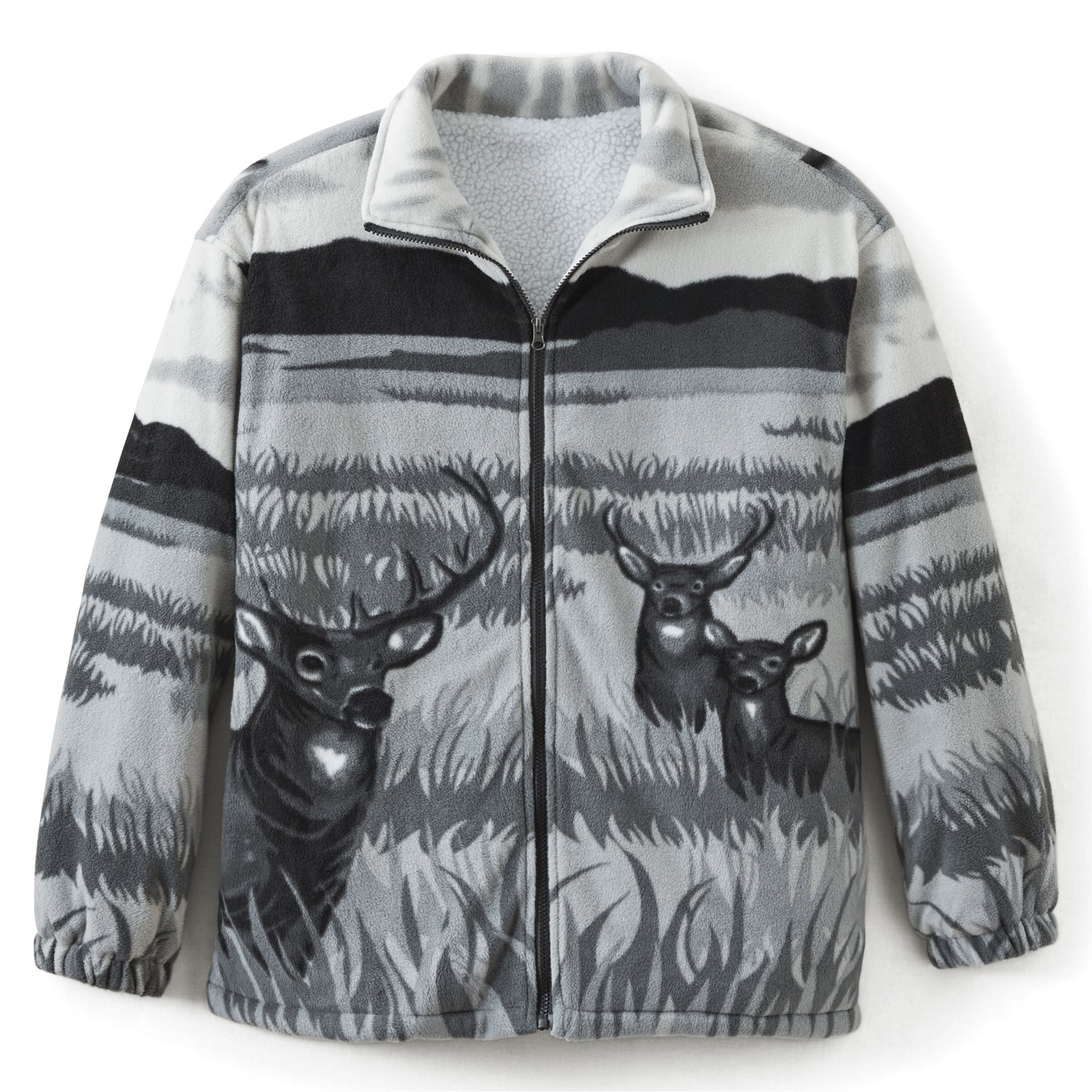 Men's Animal Fleece Jacket | Carol Wright