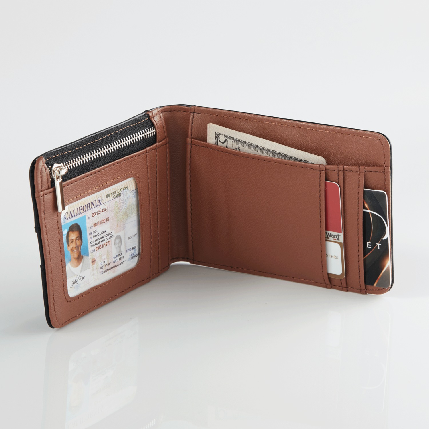 Men's 2-Tone Wallet | Carol Wright