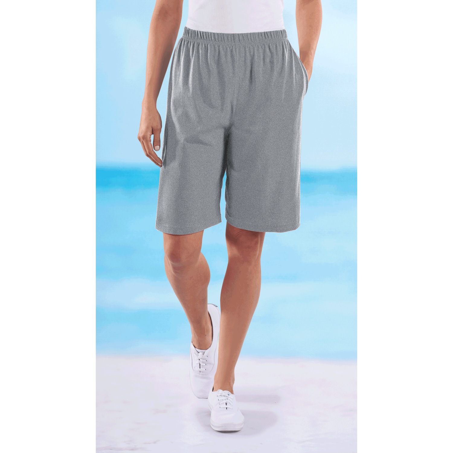 Knit Short - Solid and Print | Carol Wright