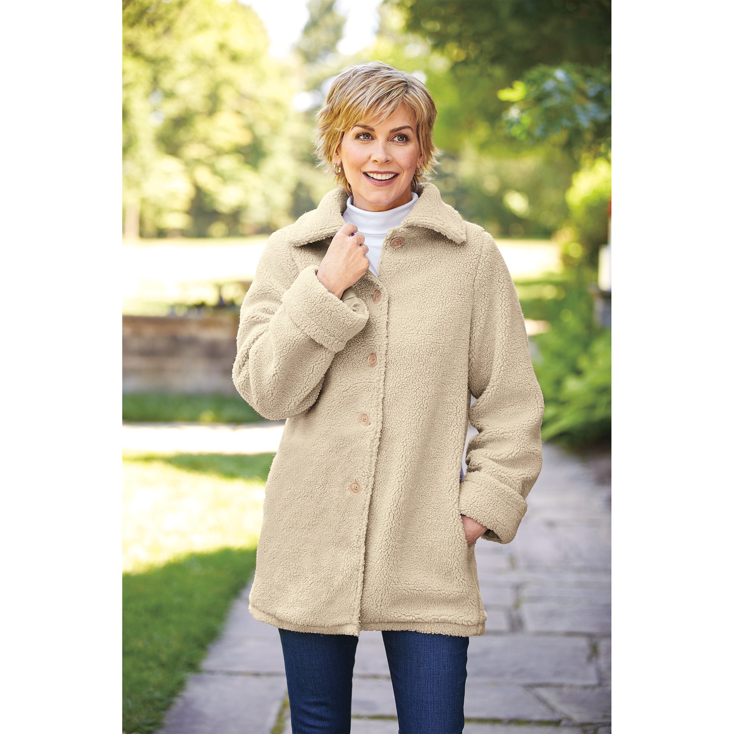 Short Berber Coat | Carol Wright